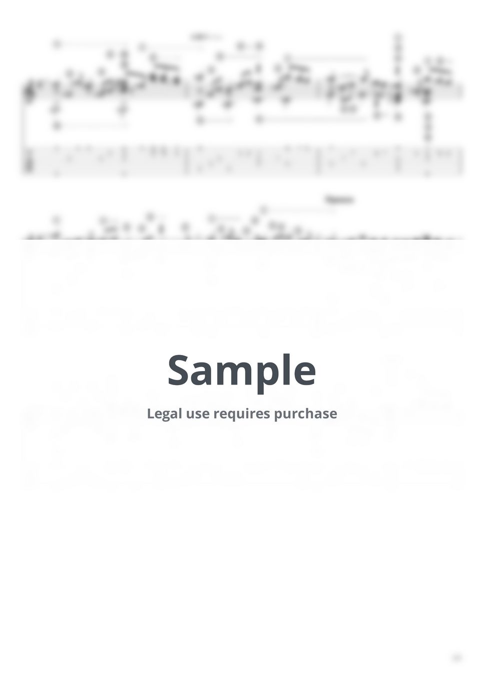 Roman Chernov - Love song (Song of Love) 악보 by V. Lebedev.