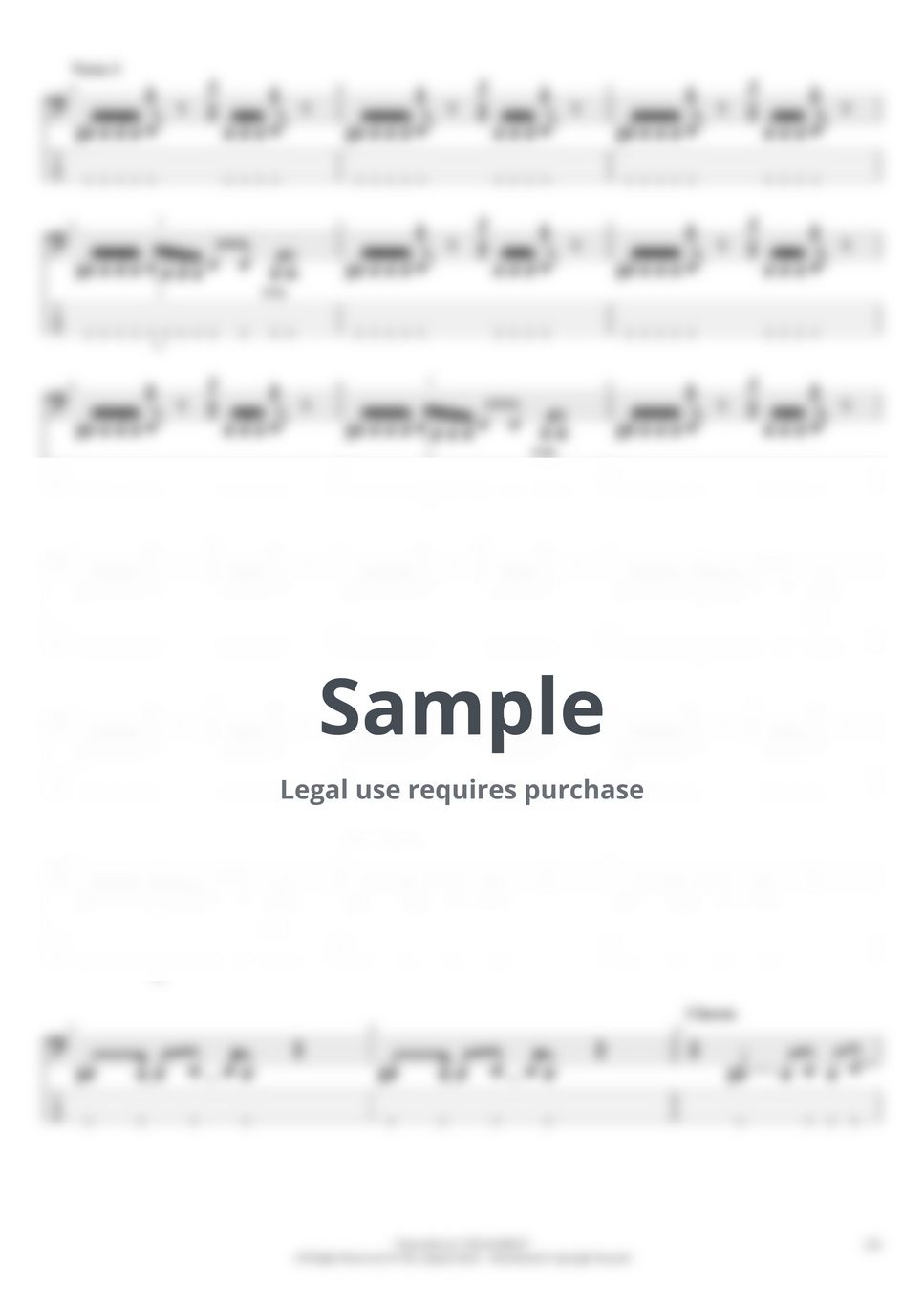 Slipknot - Before I Forget Sheets by Tab Market