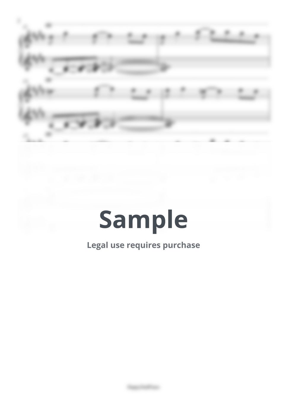 Andrea Datzman - Outside Intro Sheet Music by HappyDadPiano