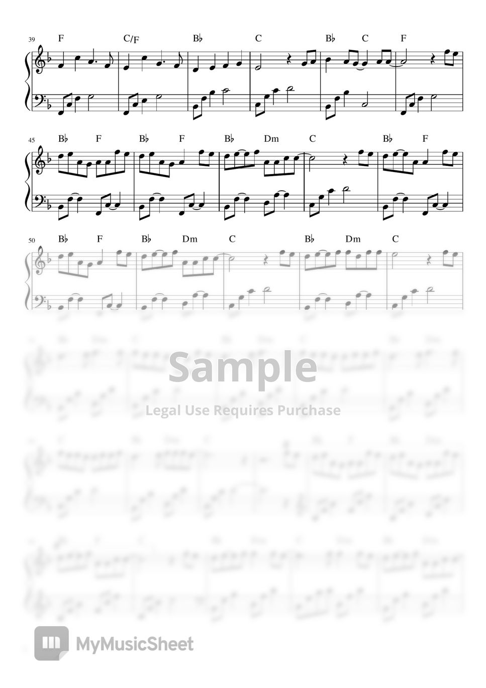 Jonathan and Emily Martin - Two Becoming One Partitura