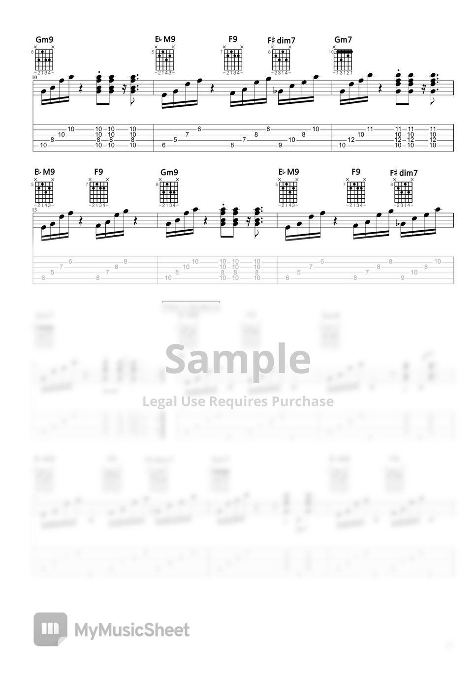 디핵(D-Hack), PATEKO - OHAYO MY NIGHT Sheet by NamooBro