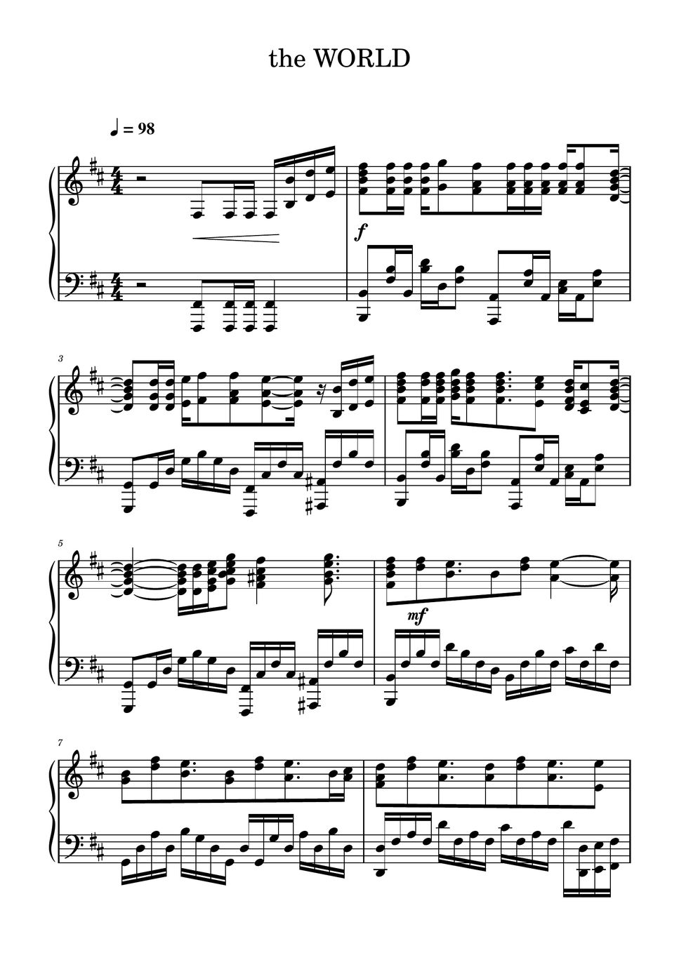 Nightmare - the WORLD (DEATH NOTE) Sheets by TTK