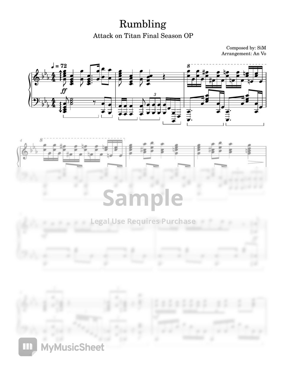 The SiM - The Rumbling Sheets by An Vo