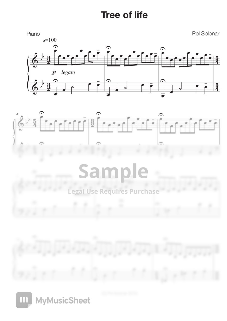 Pol Solonar - Tree Of Life Sheets