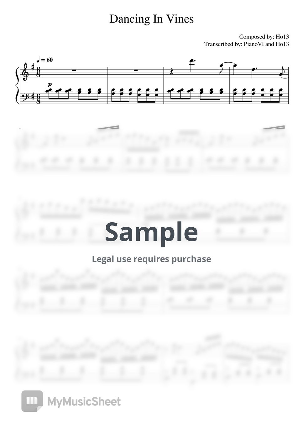 Ho13 - Dancing in Vines แผ่น