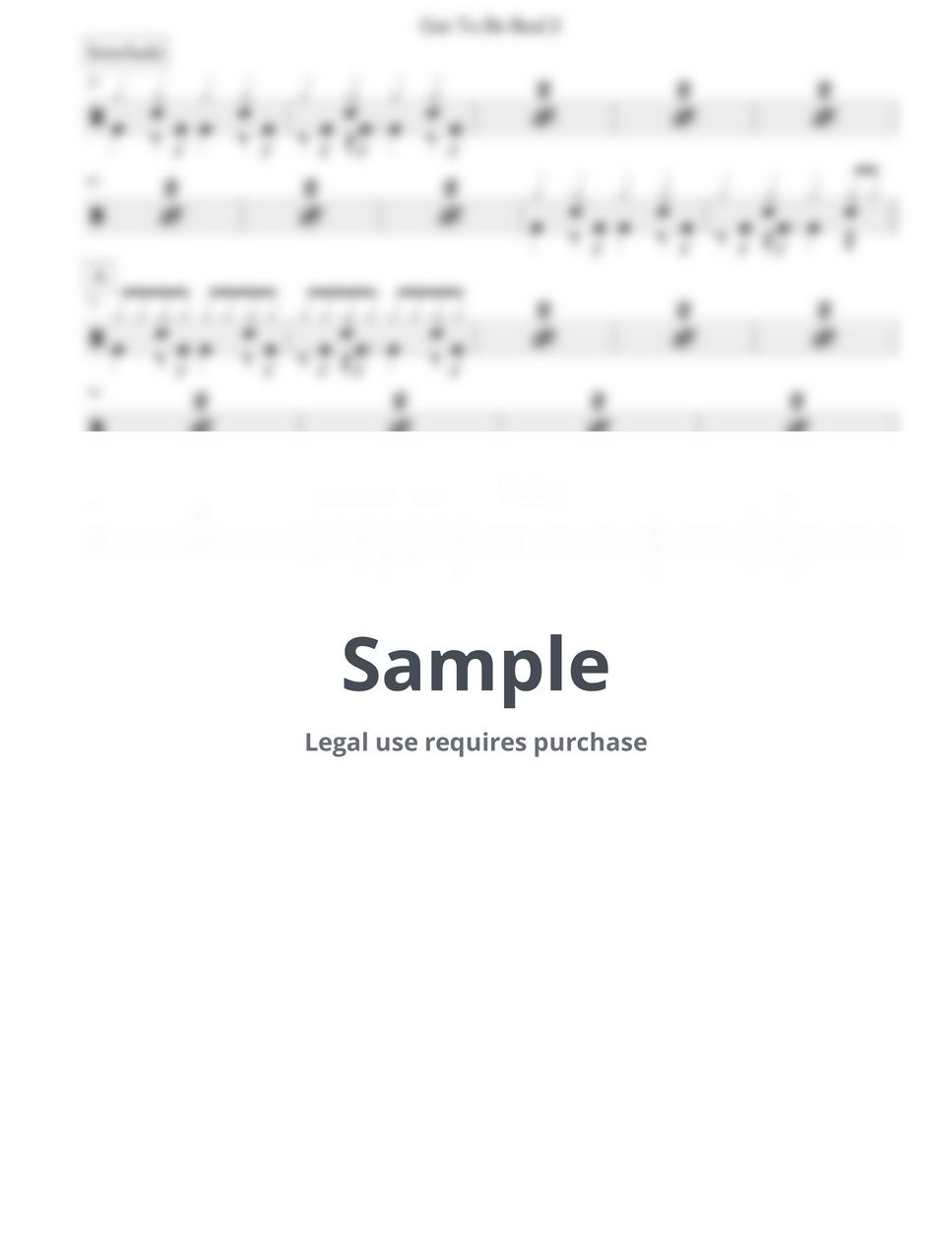 Cheryl Lynn - Got To Be Real Sheets by Arkadia Drums