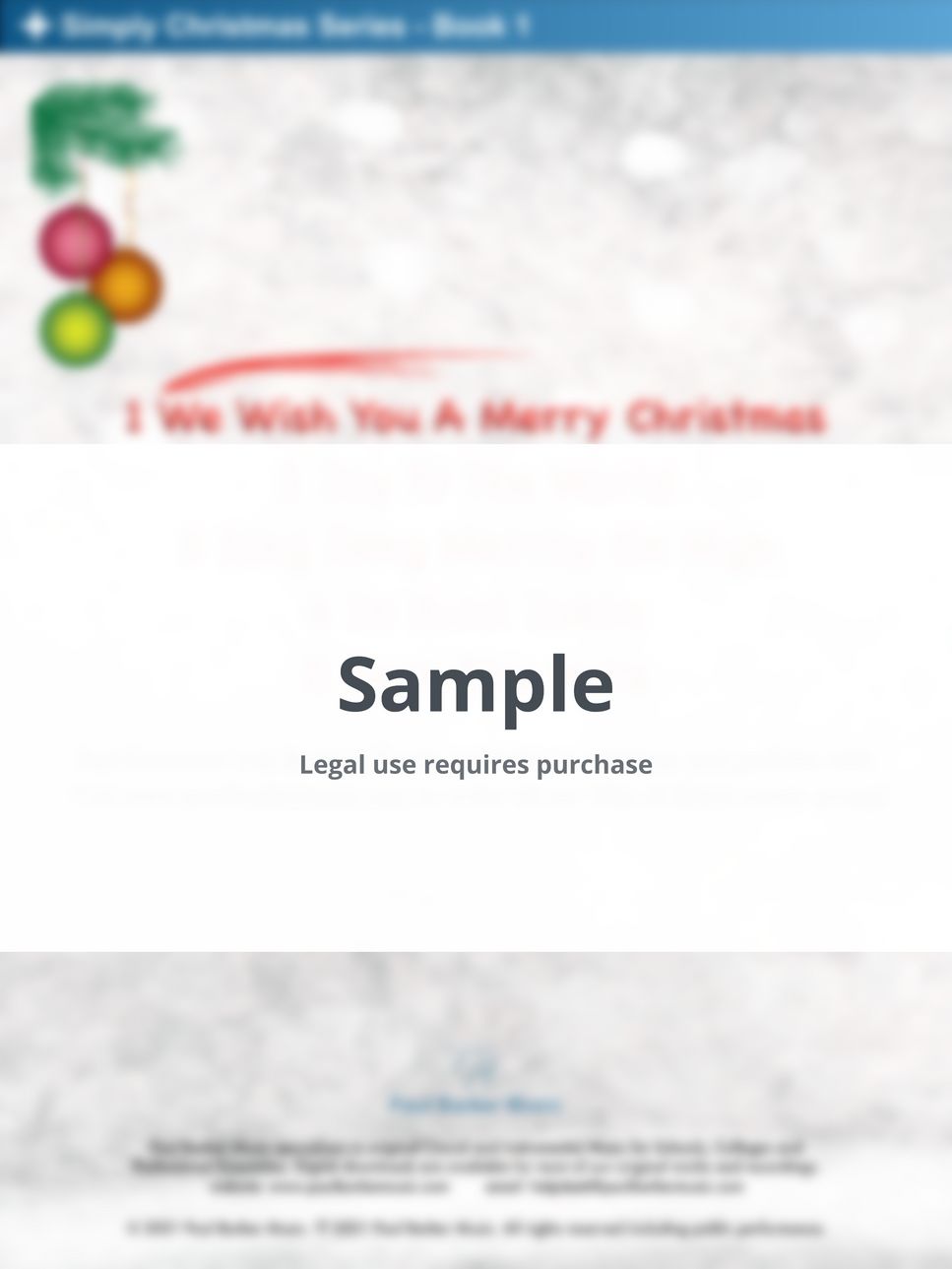 Traditional - Christmas String Trios Book 1 - Score and Parts ...