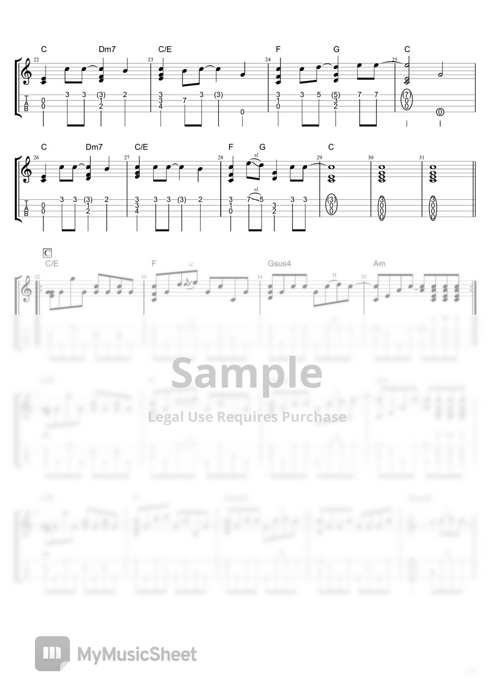 RADWIMPS - Grand Escape (날씨의 아이 OST) 악보 by 우쿨소년