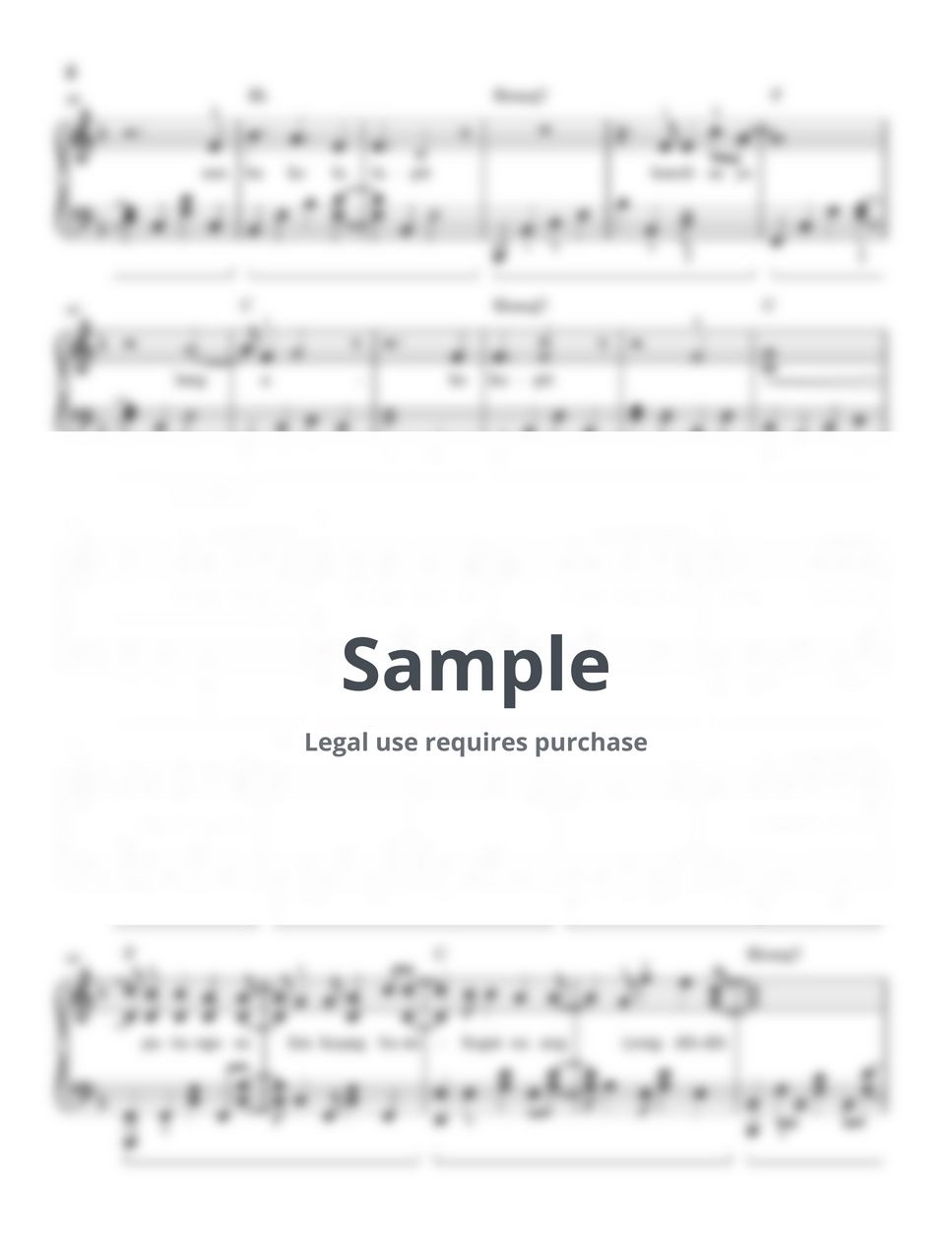 Amiel Sol - Sa Bawat Sandali - Ang Mutya ng Section E OST (piano sheet music) Noten by Mel's ...