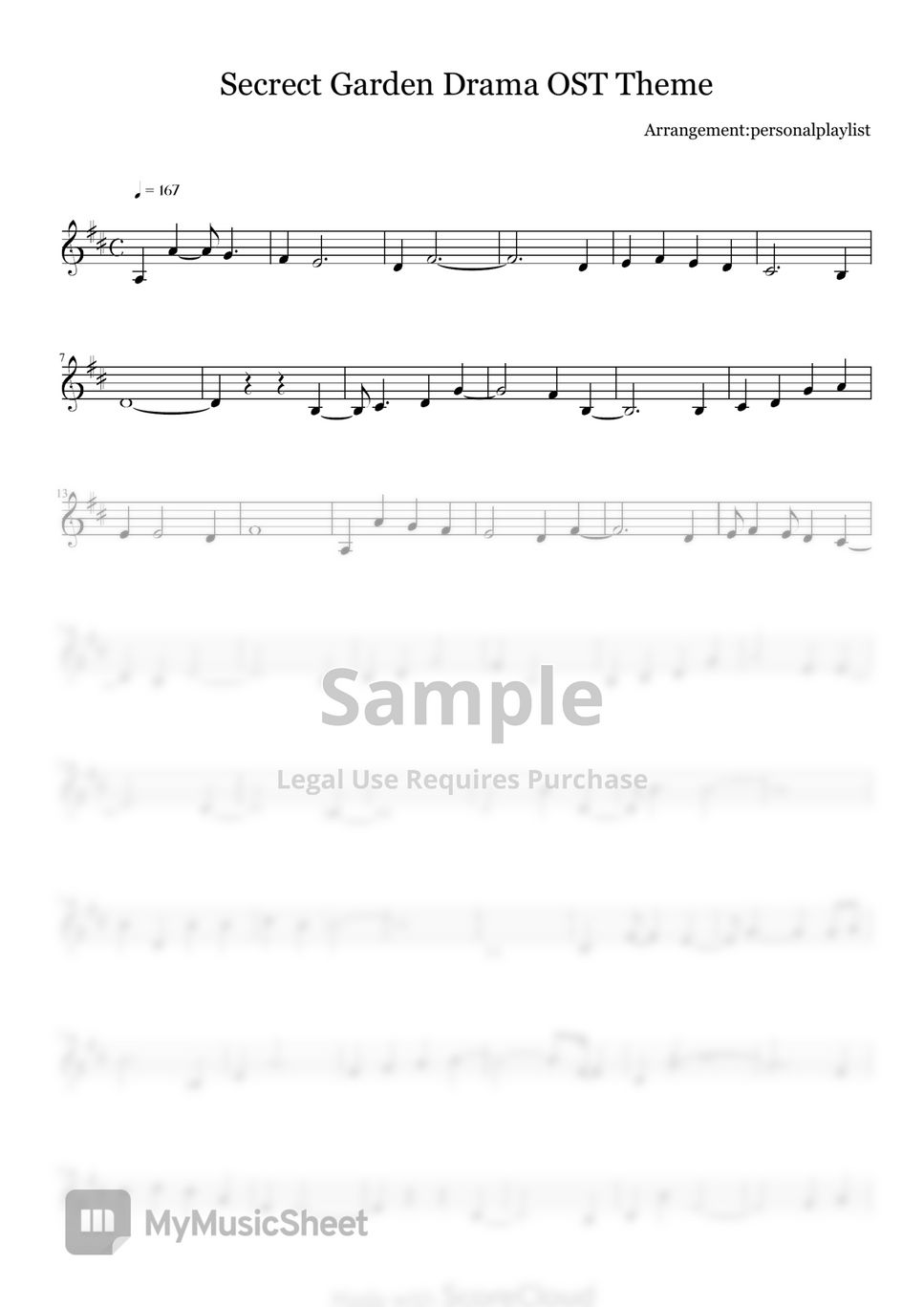 Various Artists - Korean Drama Secret Garden OST Theme "Secret Garden ...