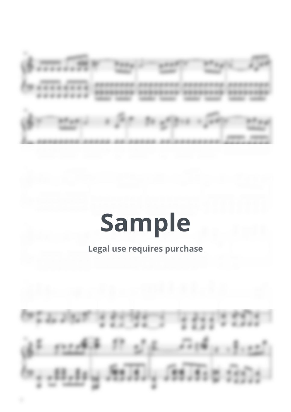 Aimer - 太陽が昇らない世界 (A World Where the Sun Never Rises) Sheet Music by PianoDiscoveries
