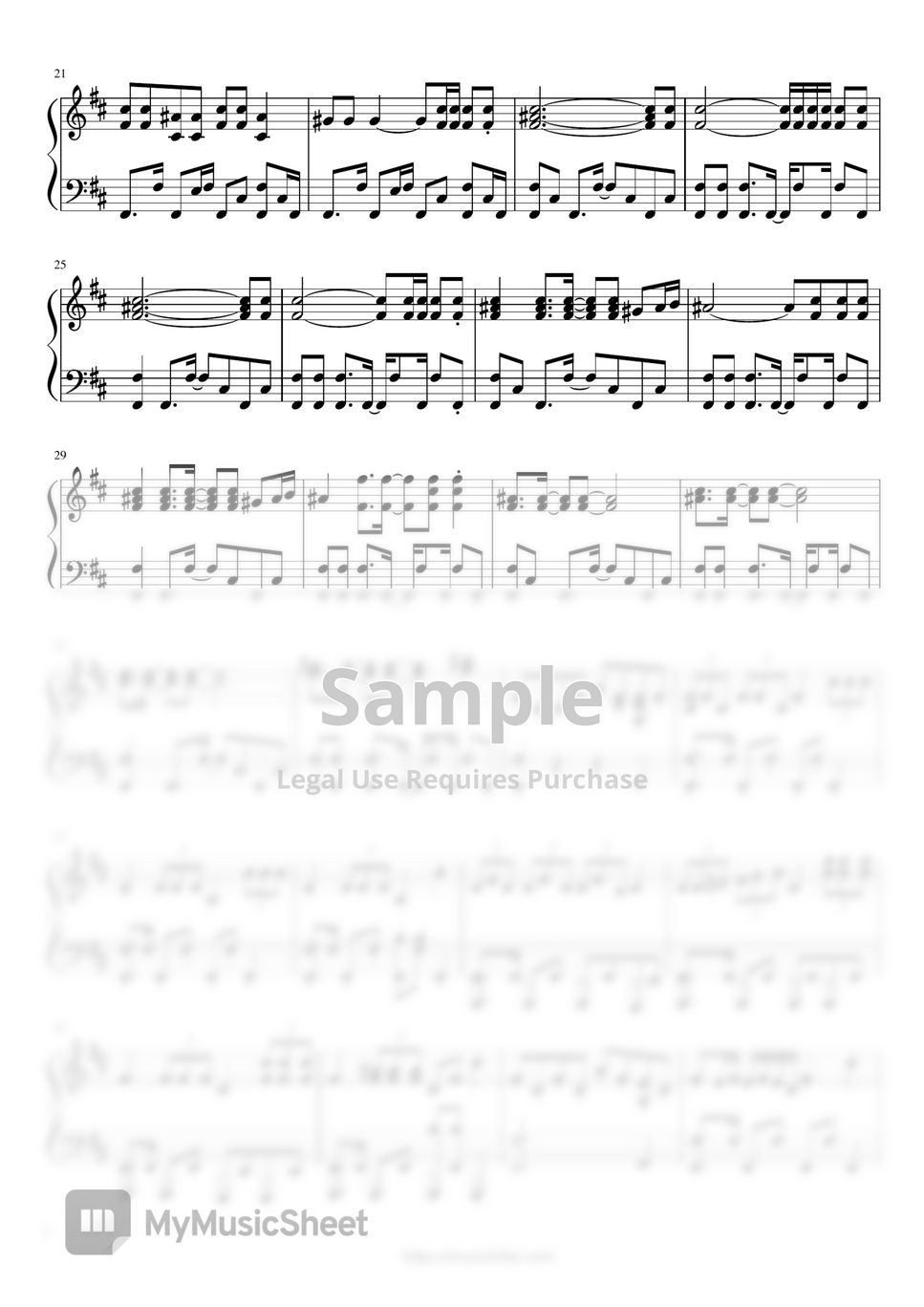 LOONA(이달의 소녀) - So What - Piano Sheet + MP3 + MIDI Sheets