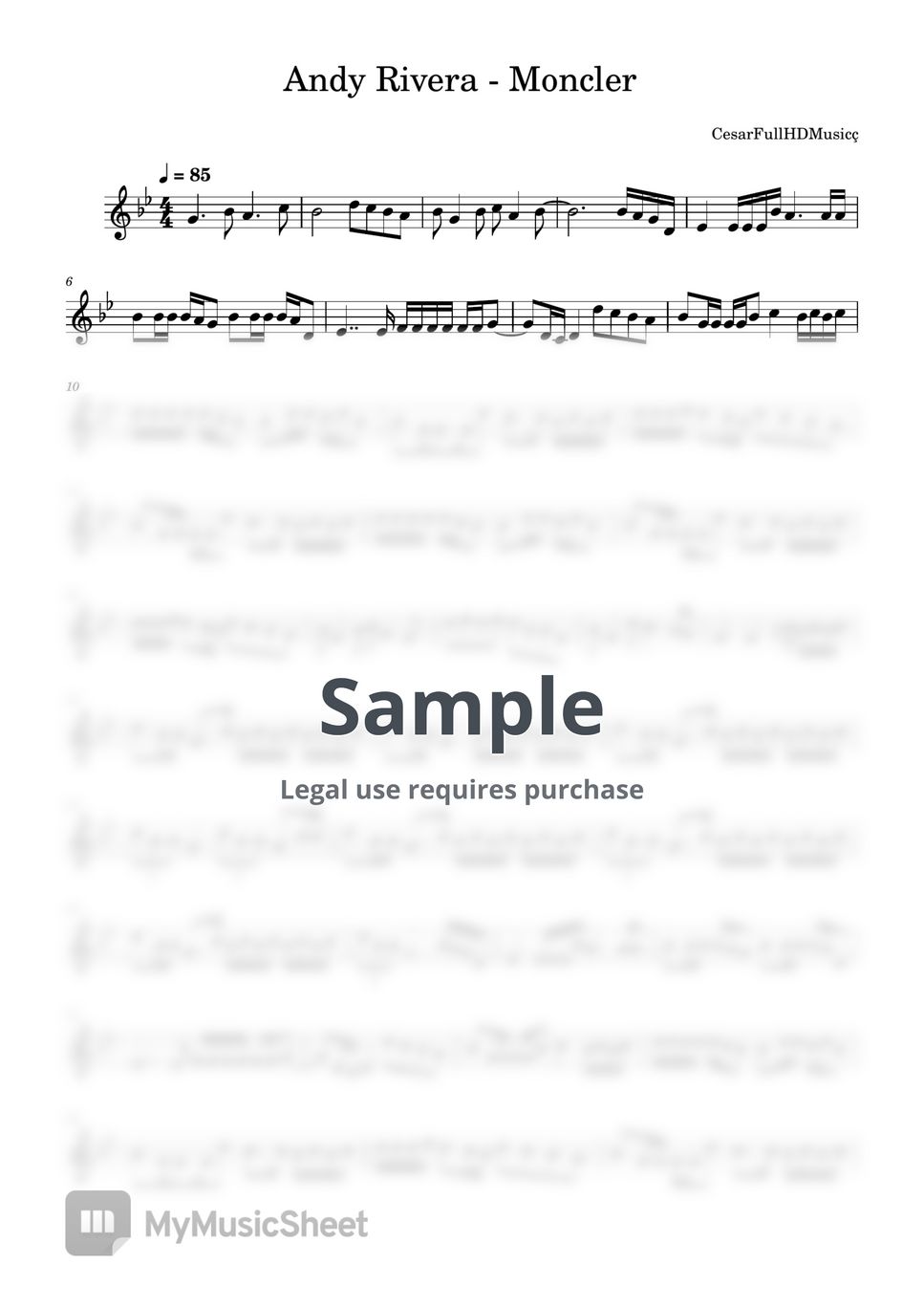 Andy Rivera - Moncler Sheets