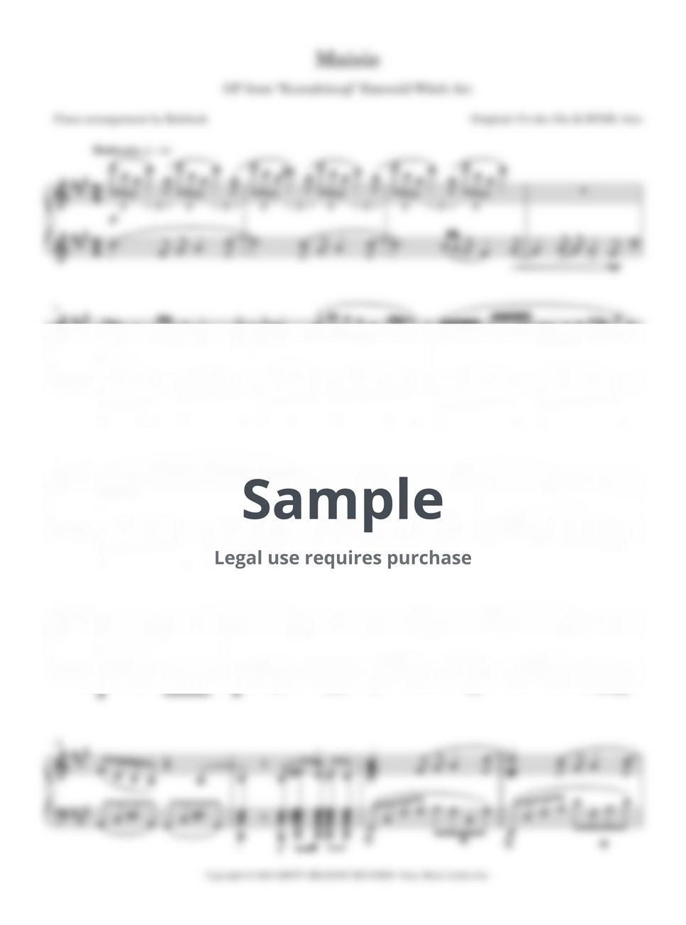 Cö shu Nie & HYDE. hico - Maisie - OP from “Kuroshitsuji” Emerald Witch ...