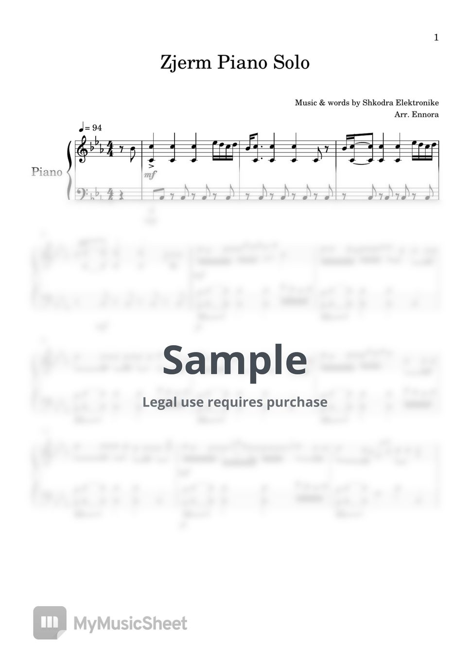 Shkodra Elektronike - Zjerm *Beatiful Piano Solo* (Eurovision 🇦🇱 ...