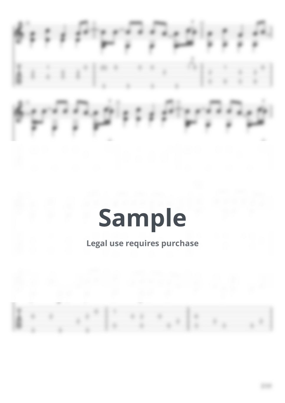 FREDERIC - oddloop (Fingerstyle) Sheets by u3danchou