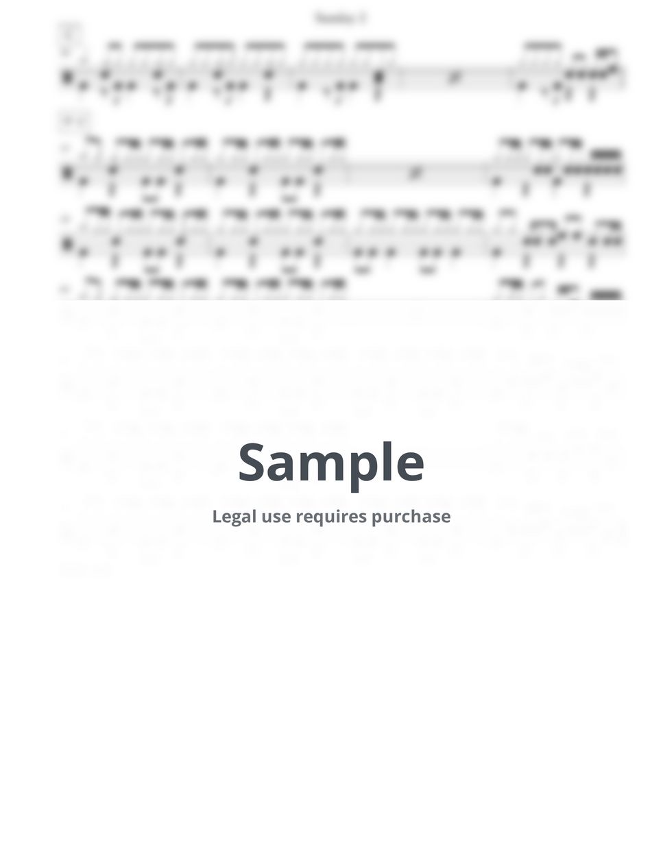 Buster - Sunday Sheets by Arkadia Drums