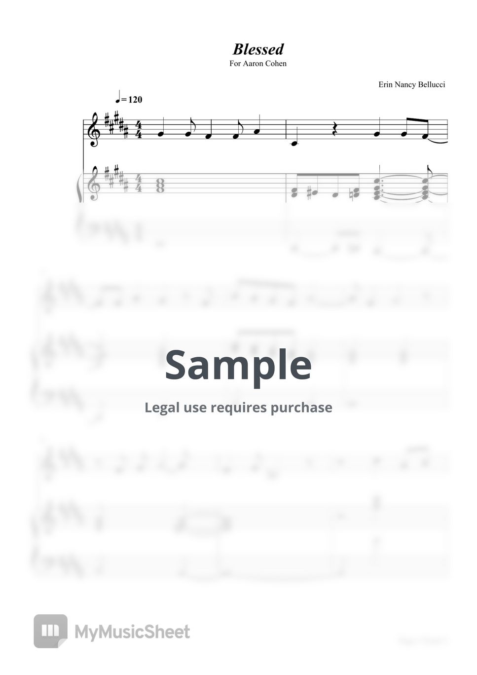 Daniel Caesar - Blessed (Daniel Caesar) Hoja by Yilun