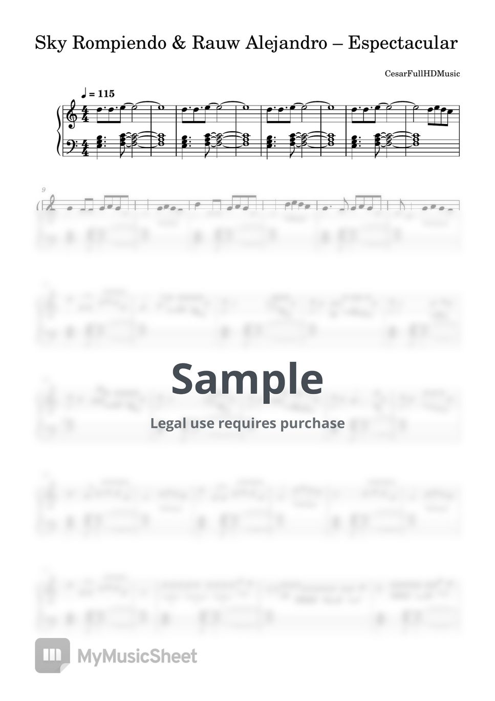 Sky Rompiendo & Rauw Alejandro - Espectacular Sheets