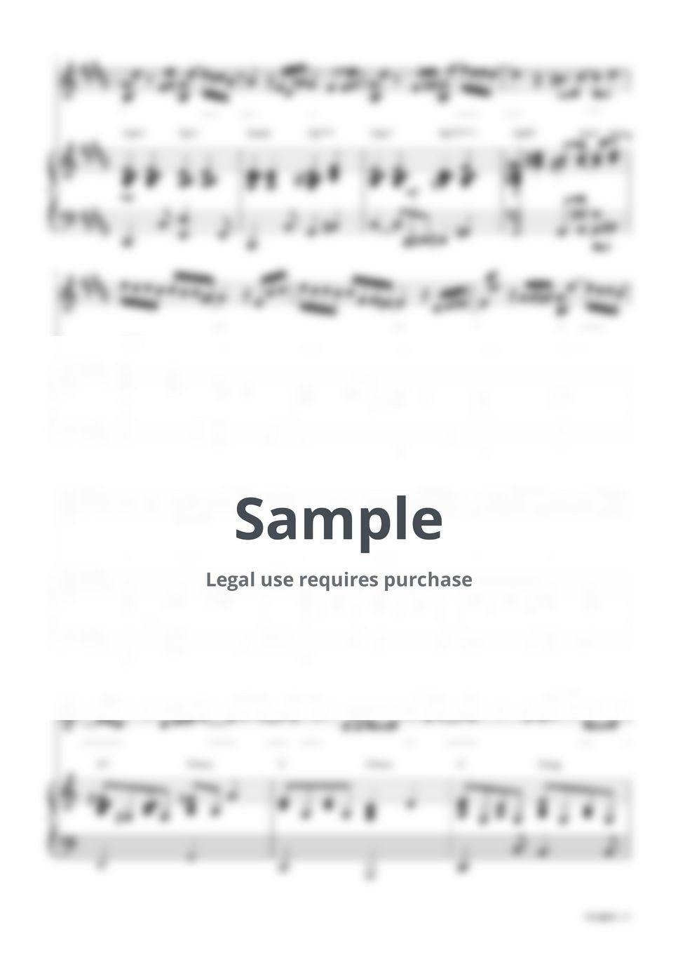 디어 & 재현 - Try Again (Piano/Vocal) Sheet Music by KEYS OF LIFE