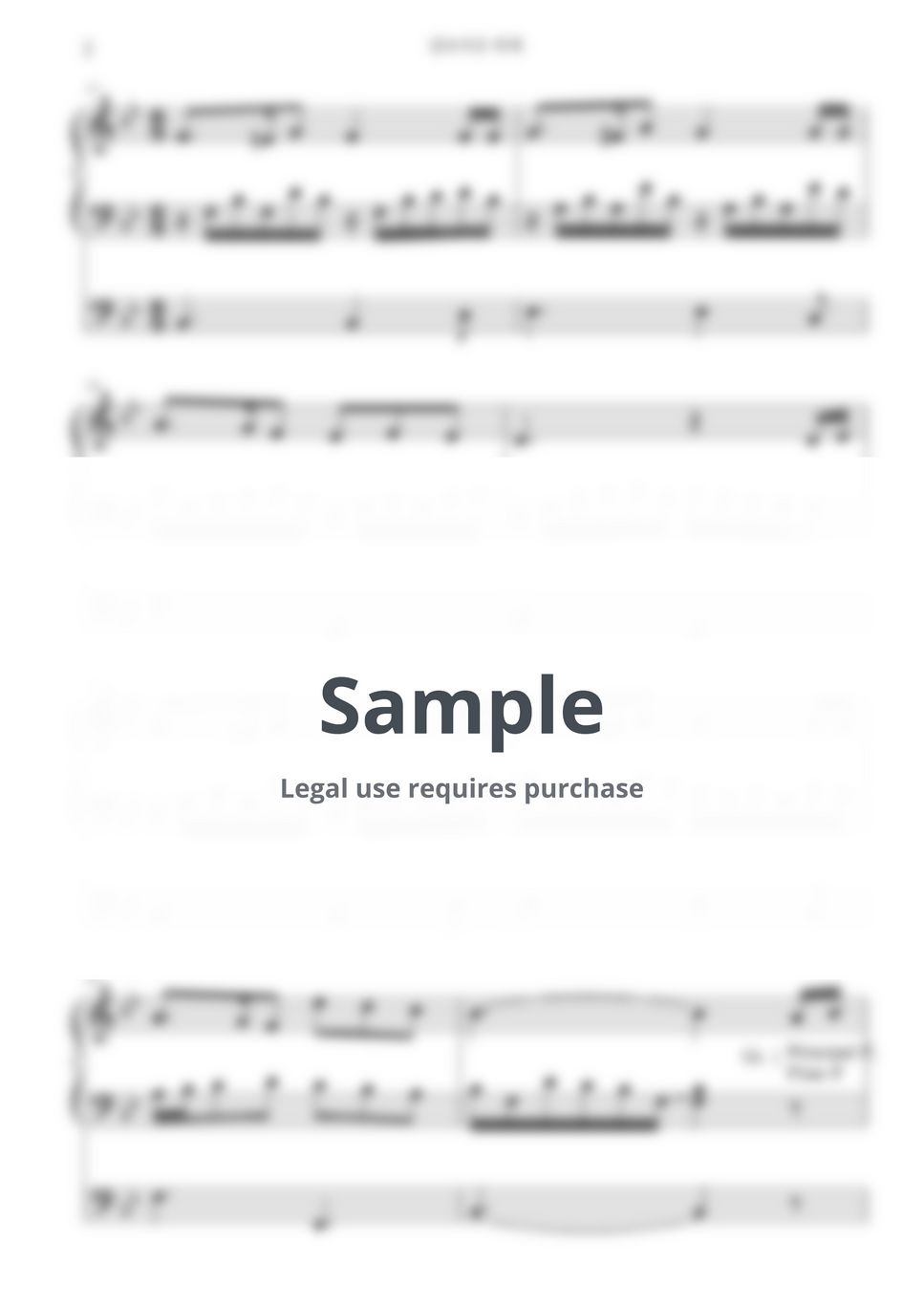 George Bennard - 갈보리산 위에 Sheets by OHA