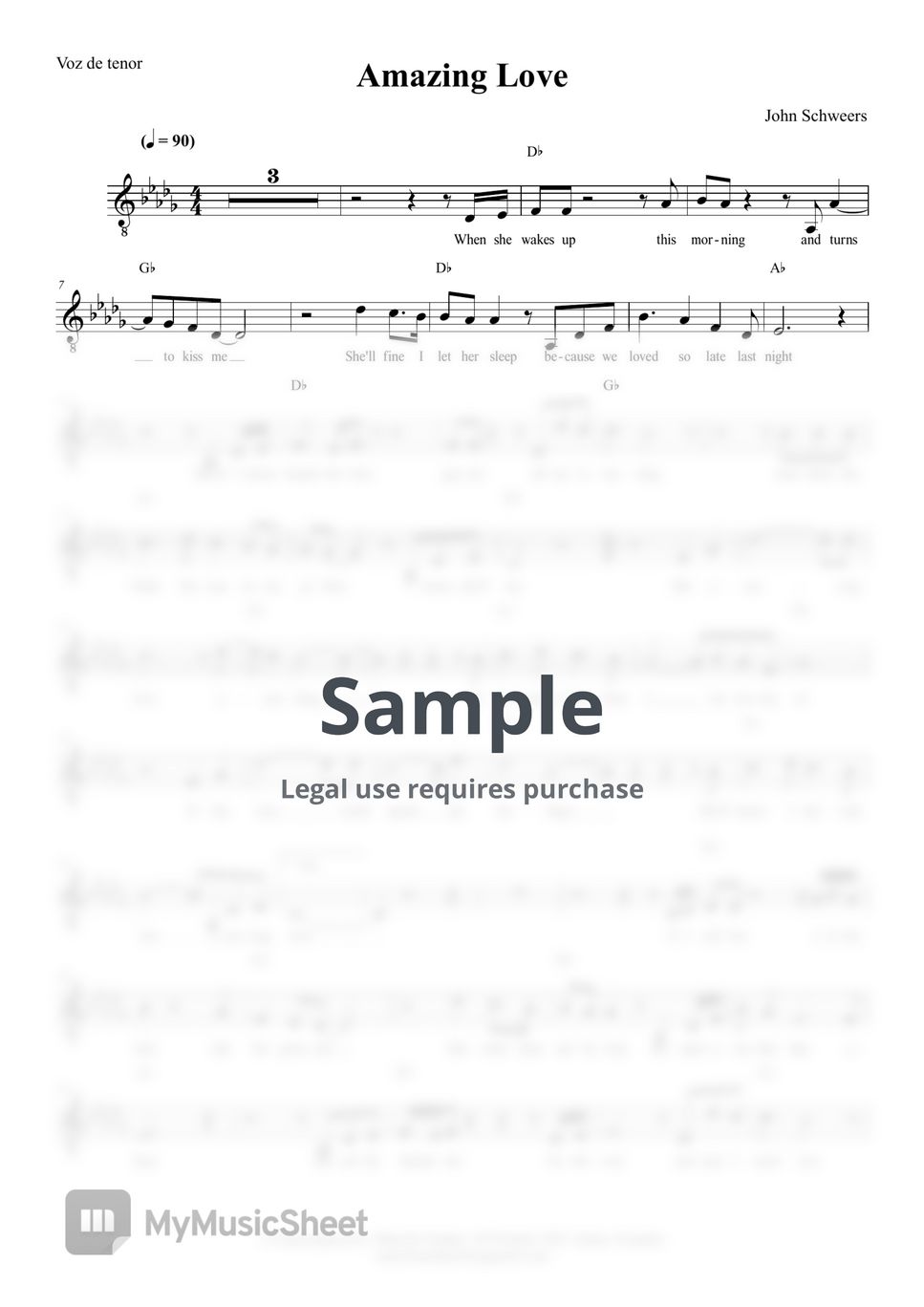 Ronnie Milsap - Amazing Love 악보 by Ronnie Milsap