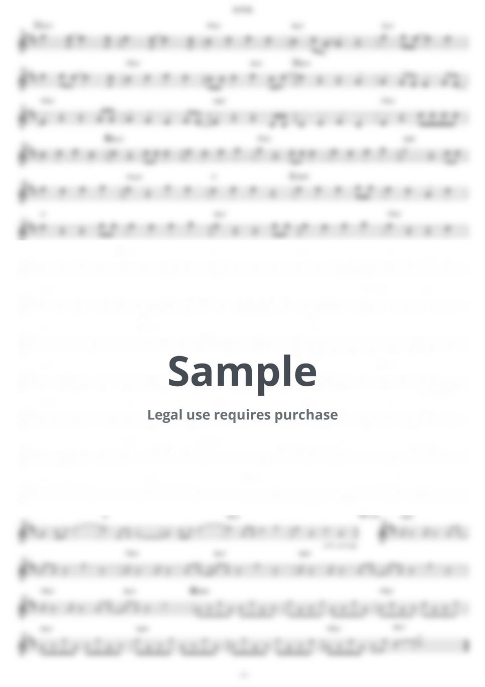 Amazarashi Kyoukaisen 86 Eighty Six In C Sheets By Muta Sax