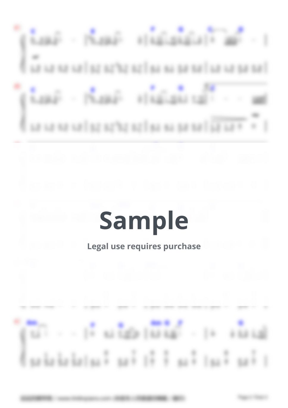 韓劇-愛在大都會 - (簡譜)韓劇-愛在大都會-Thorn-CHOA(單雙) Sheets by shang_liu