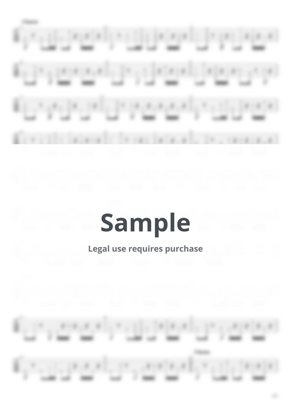 Ro2noki - Hymn to the Decadent Life (Bass TAB) 악보 by Muya