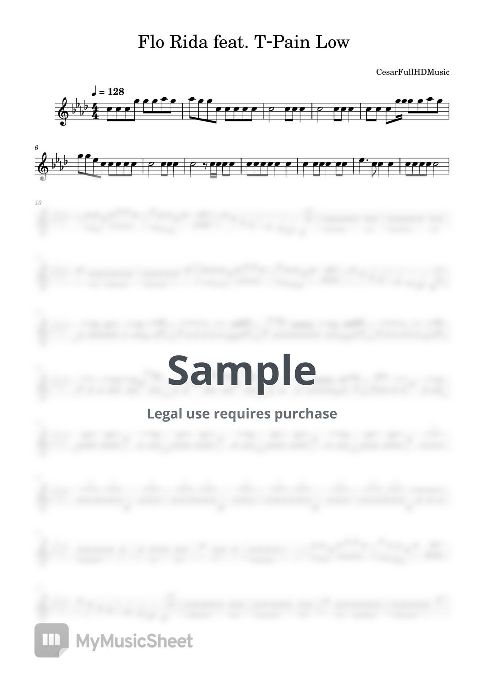 Flo Rida feat. T‐Pain - Low Sheets