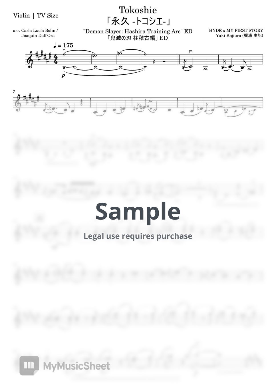 HYDE x MY FIRST STORY - Tokoshie | "Demon Slayer: Hashira Training Arc ...