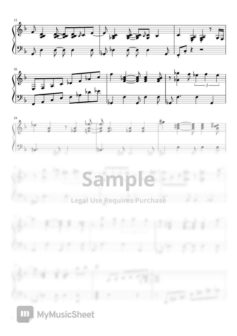 A.C.Jobim - The Girl From Ipanema (jazz ver.) Sheets by 헬로블루조이