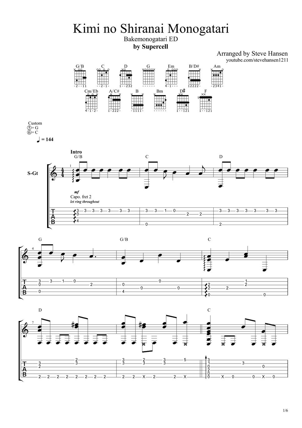 supercell - Kimi no Shiranai Monogatari (From "Bakemonogatari ...