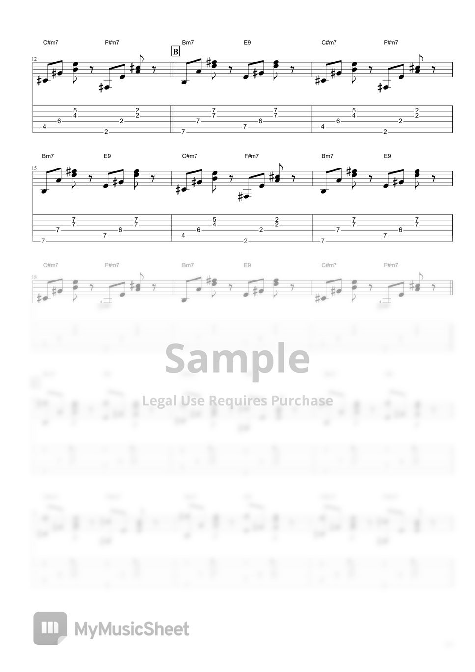 Pink Sweat - Honesty Sheet Music by Namoobro