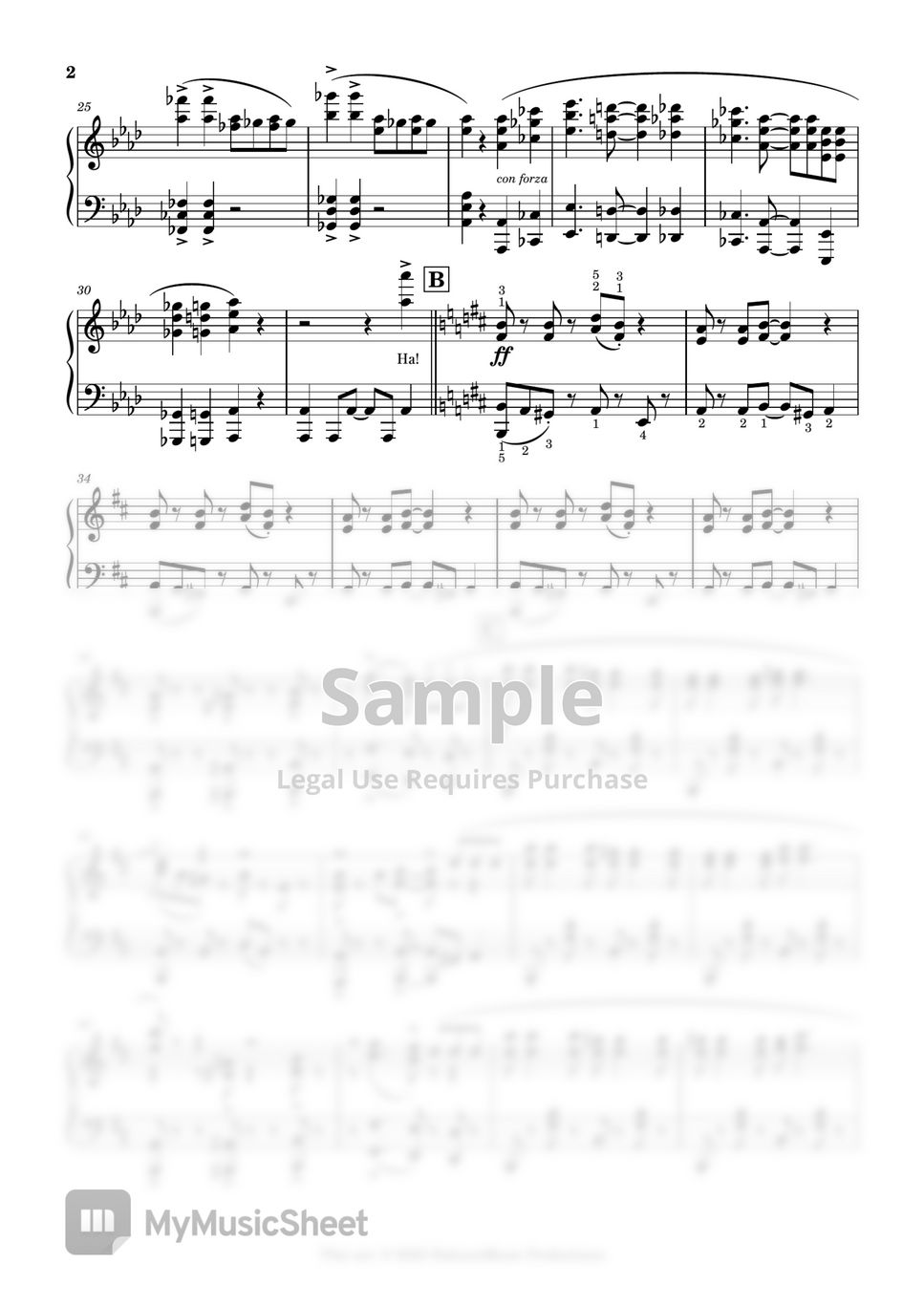 Houkago Tea Time - GO! GO! MANIAC (K-ON!! OP) Sheet by HalcyonMusic