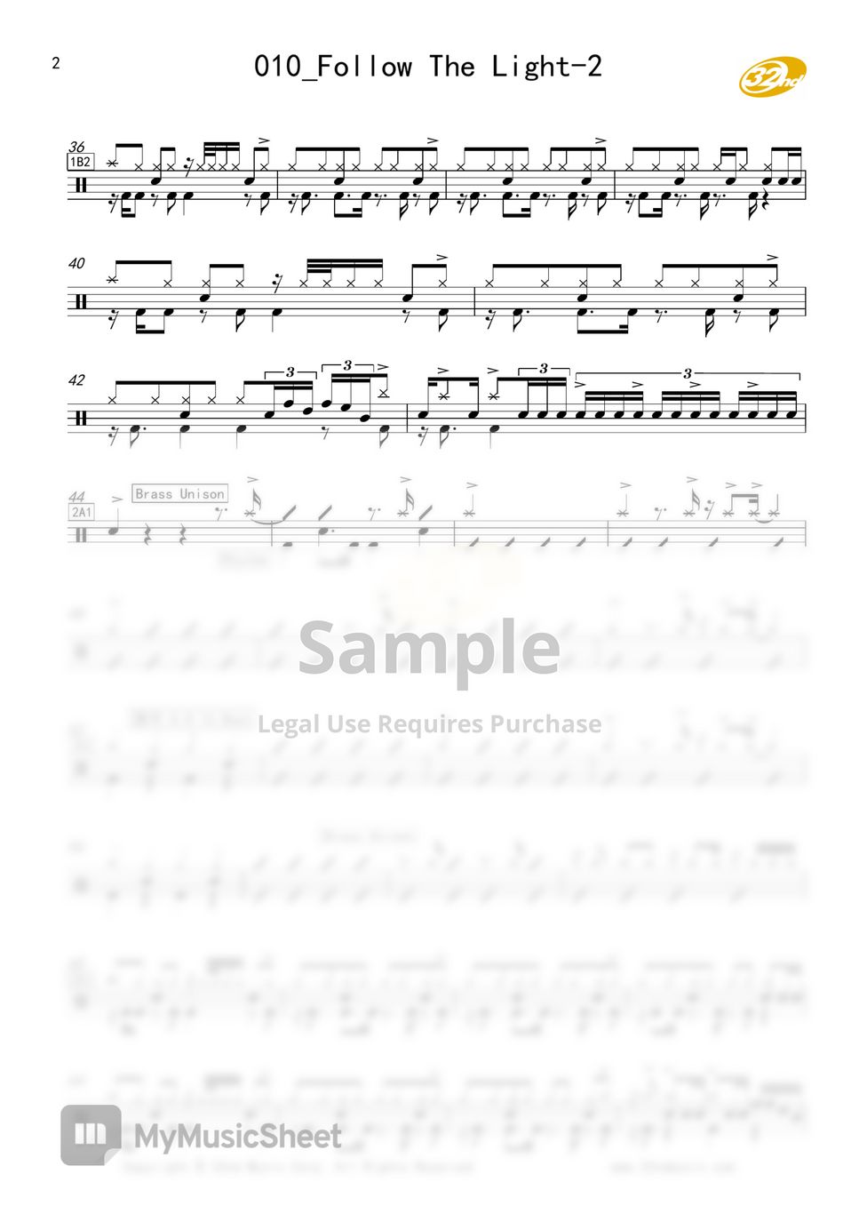Dirty Loops & Cory Wong - Follow The Light Sheet Music by 張文光