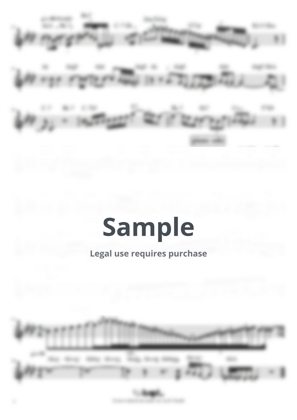 Miles Davis - It Never Entered My Mind (C concert leadsheet) Sheet ...