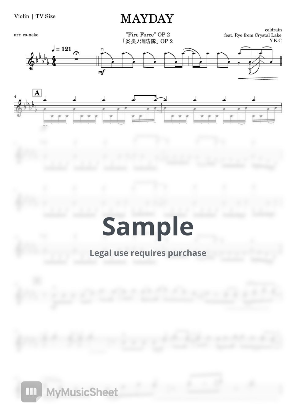 coldrain feat. Ryo from Crystal Lake - MAYDAY | "Fire Force" OP 2 ...