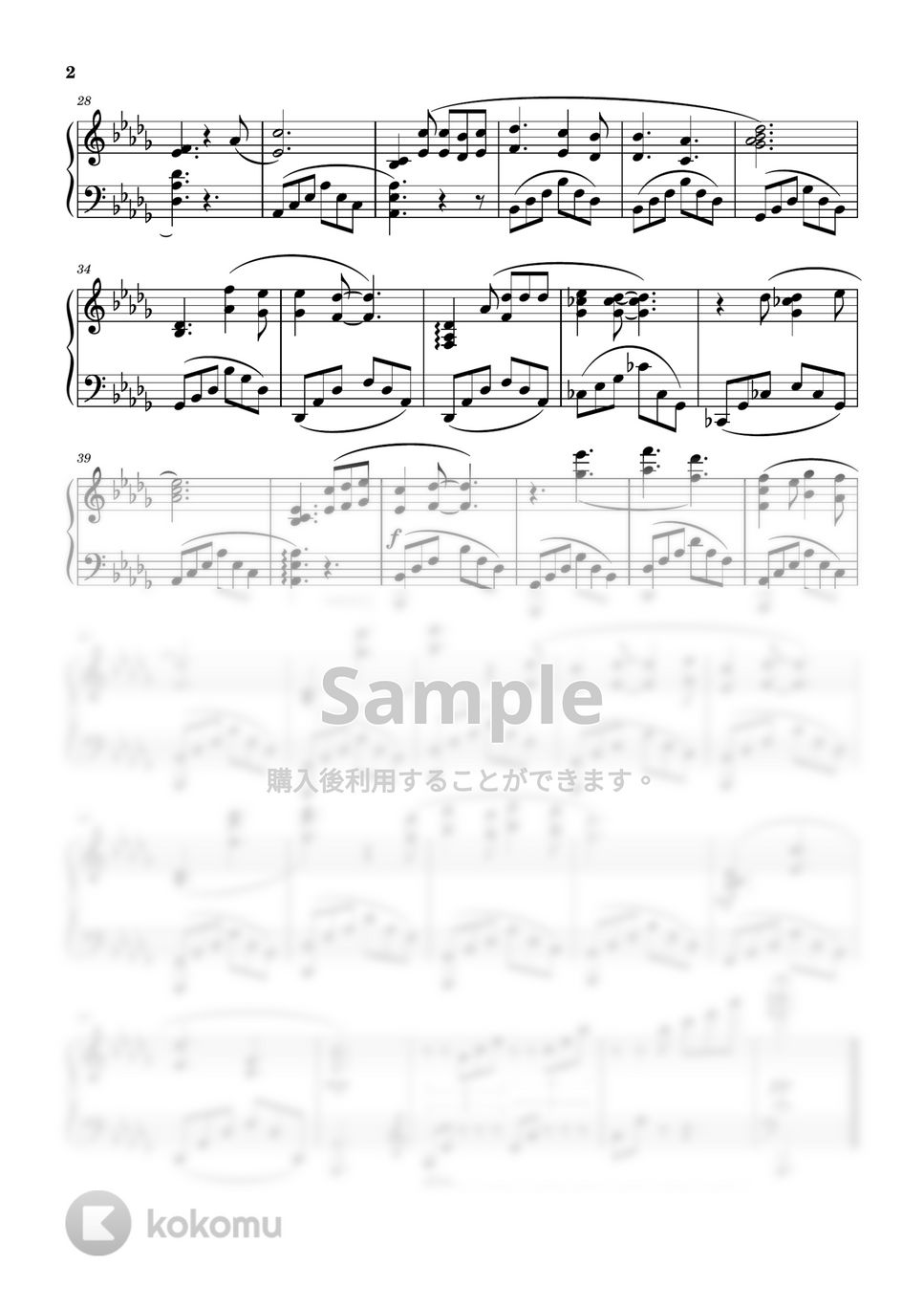 YOSHIKI(X JAPAN） - Angel 楽譜 by KEIKO EBI