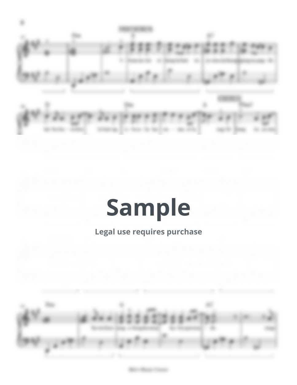 Dilaw - Janice (piano sheet music) แผ่น by Mel's Music Corner