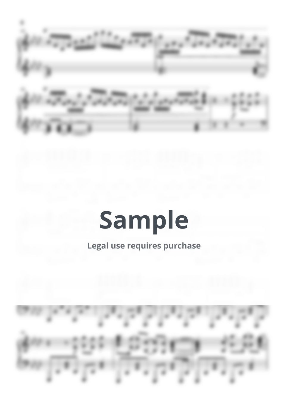 Yungblud - Abyss - Kaiju no. 8 OP 악보 by Cubeley