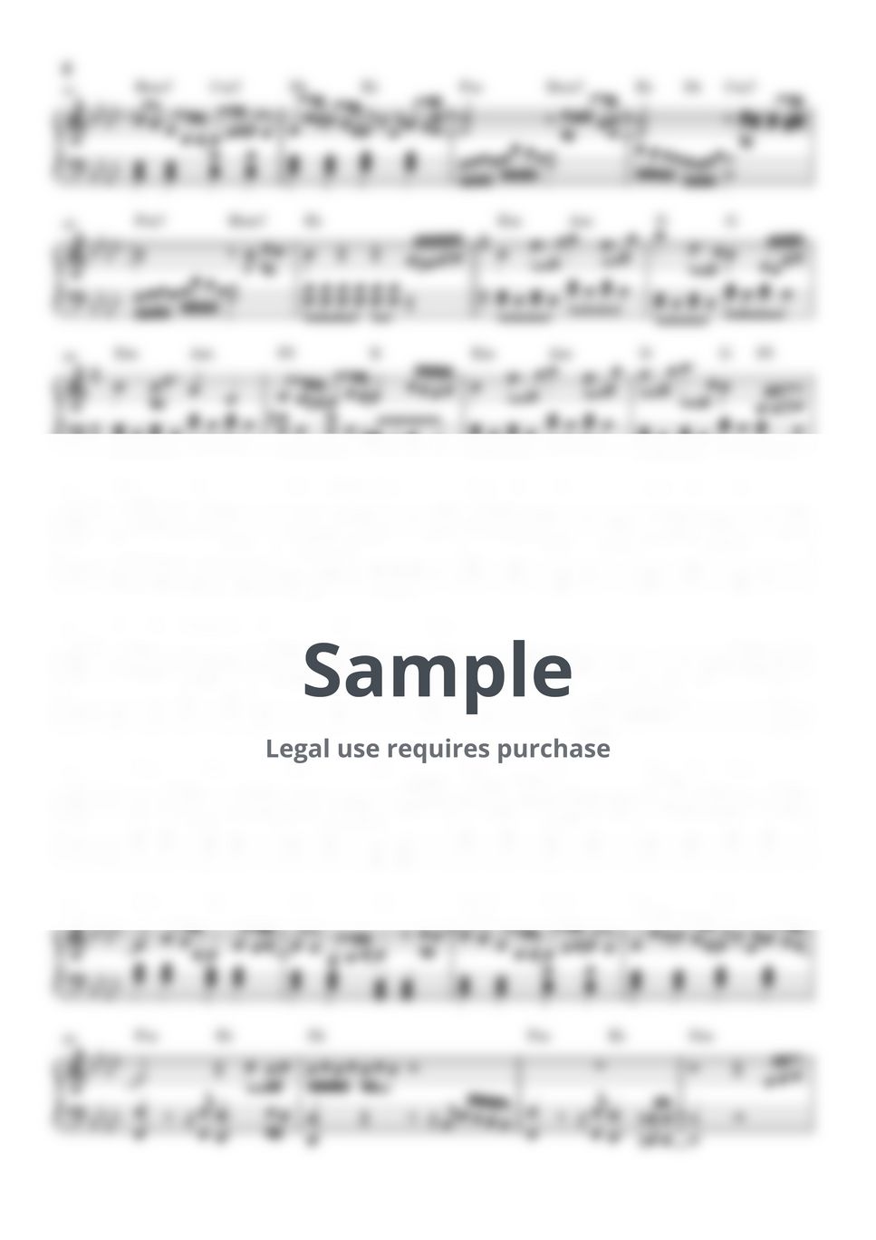 Ado - エルフ / ELF Sheet Music by KTC