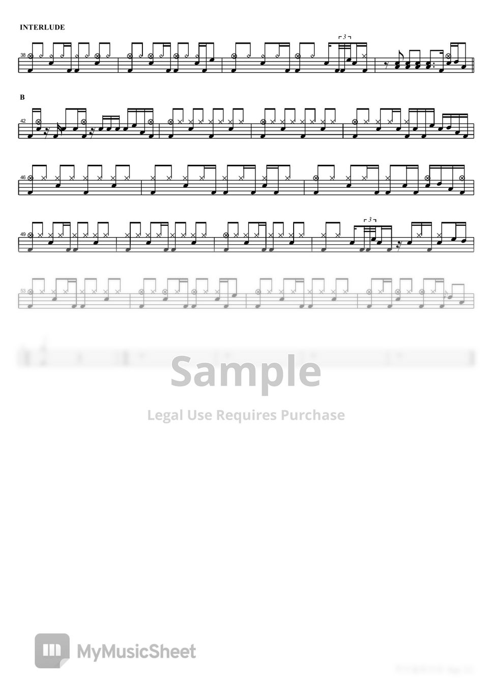 이혁진 주가 일하시네 악보 By Copydrum