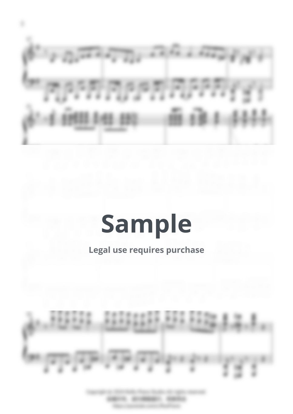 Ellen Joe Image Song - MoeChakkaFire Piano Sheet Music PDF | Ru's Piano ...