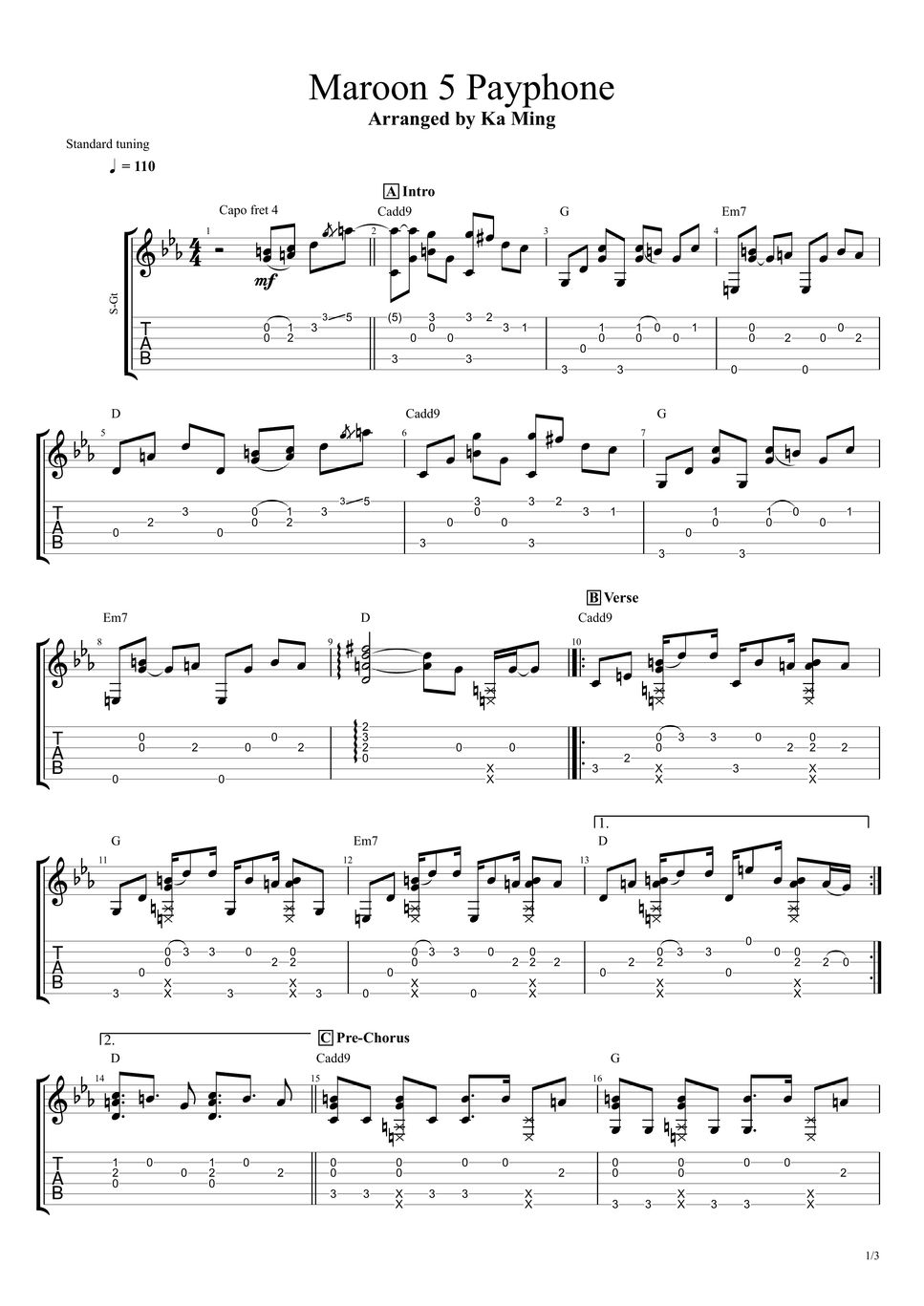 Maroon 5 - Maroon 5 - Payphone ft. Wiz Khalifa (Explicit) Helaian by Ka ...