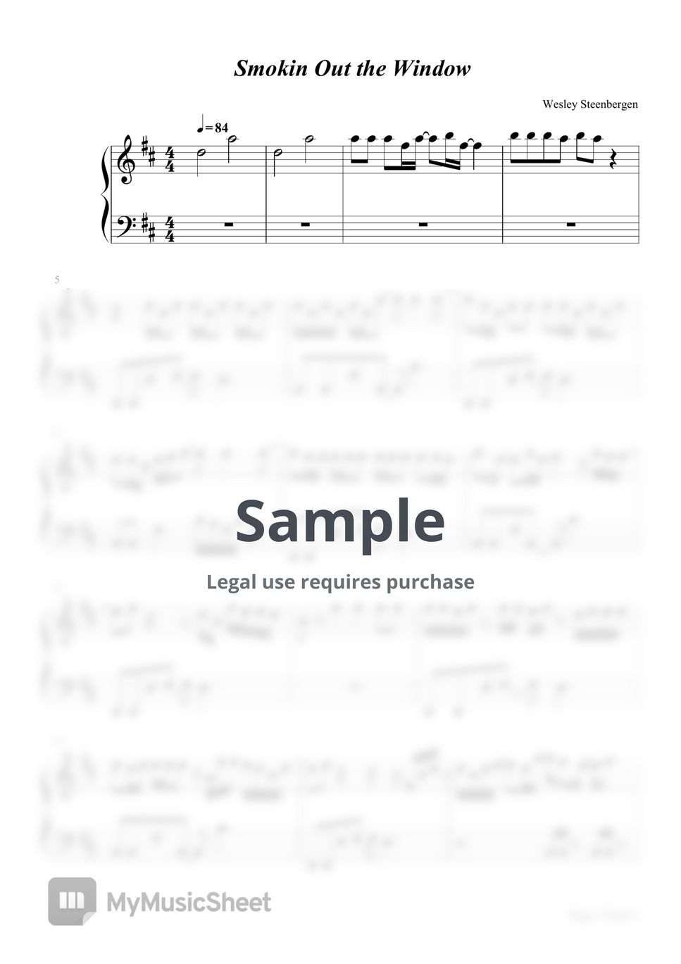 Silk Sonic - Smokin Out the Window Sheets by dogemusic