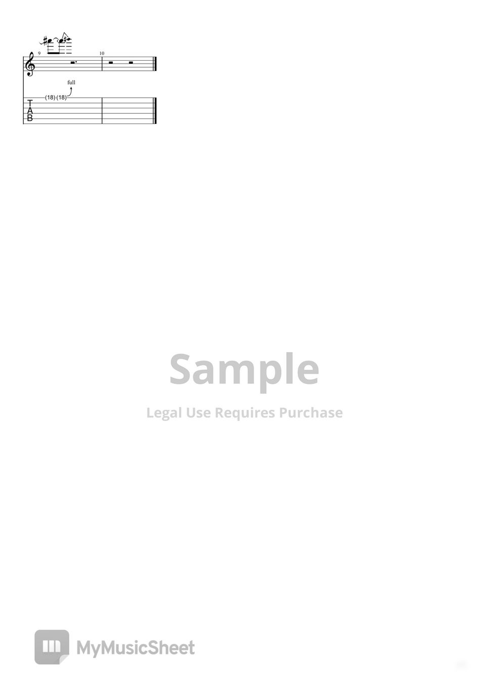 AGA 江海迦 - Superman Guitar Remix Sheet Music by Kin's Music