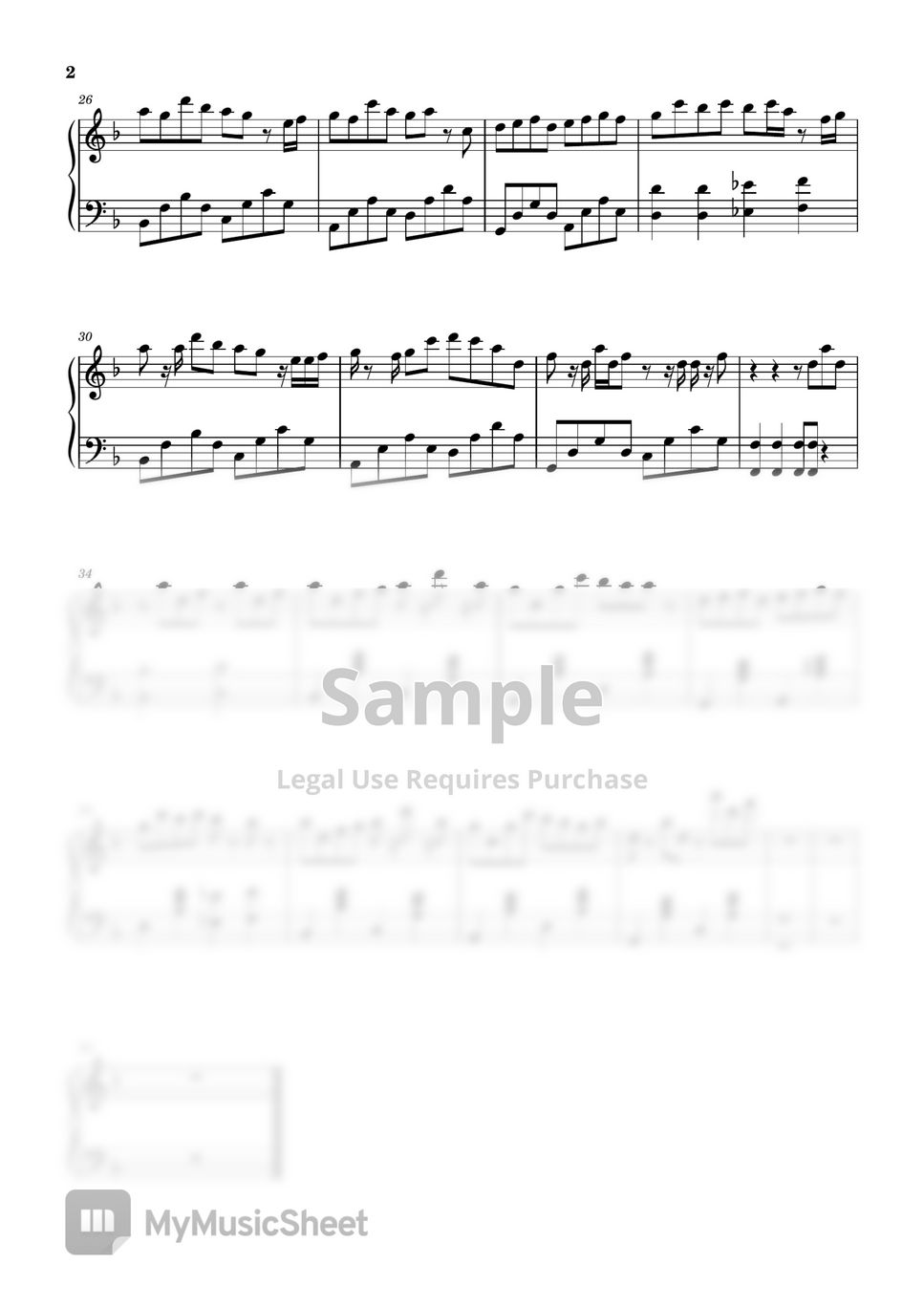 Yoasobi - Tabun (Short ver.) Sheet Music by Mikka