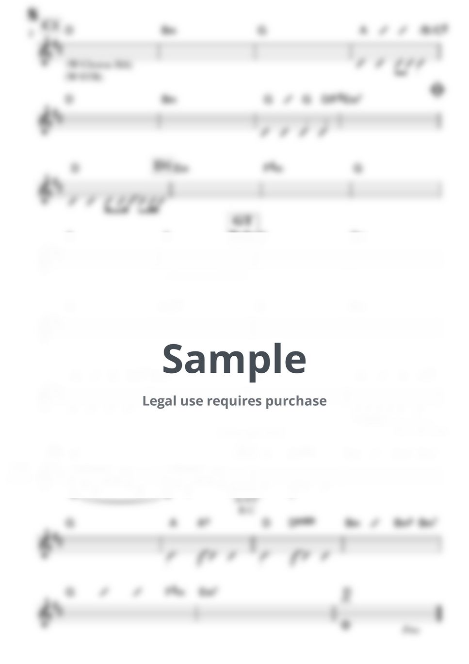 Zen - I Remember You(Zen) Tab + 1staff by edward8561