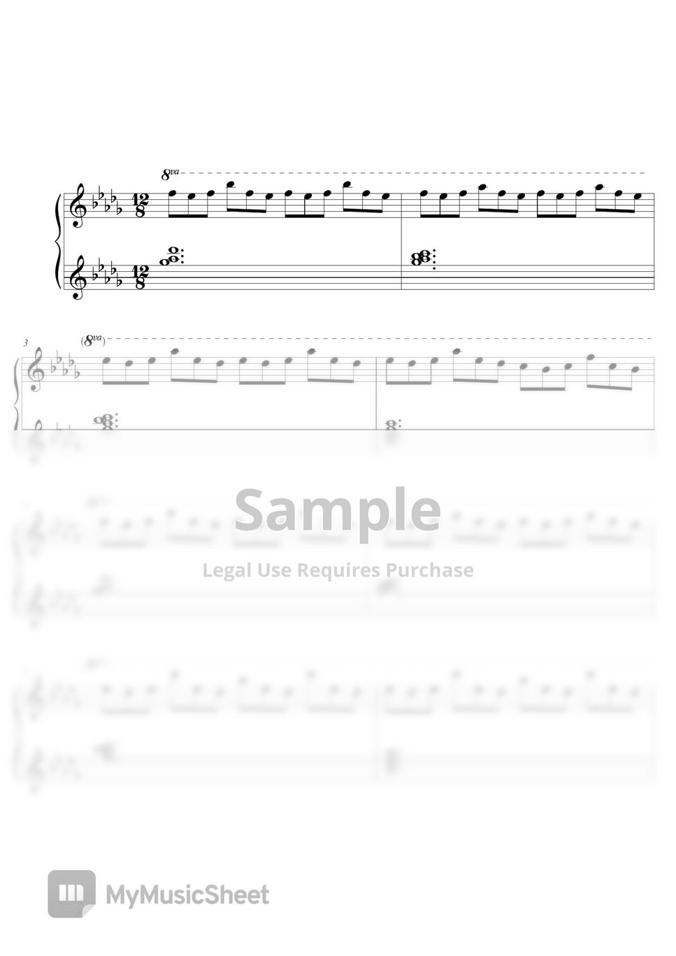 Ryuichi Sakamoto - Merry Christmas Mr.Lawrence (일반악보) Sheets by 3분피아노